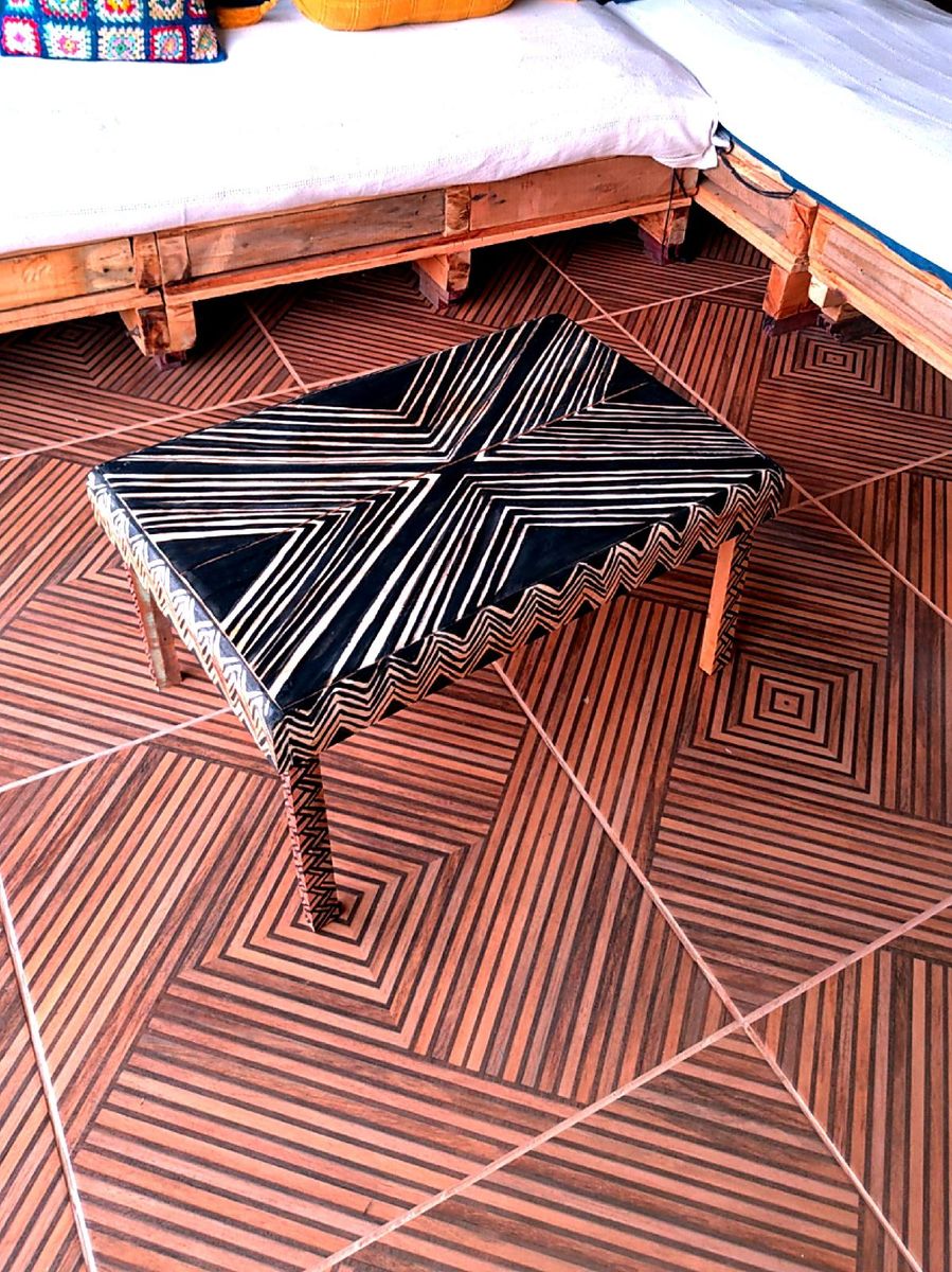 Mesa de Centro Estilo Indígena | Mesa Artesanal Nunca Usado 81175545 ...