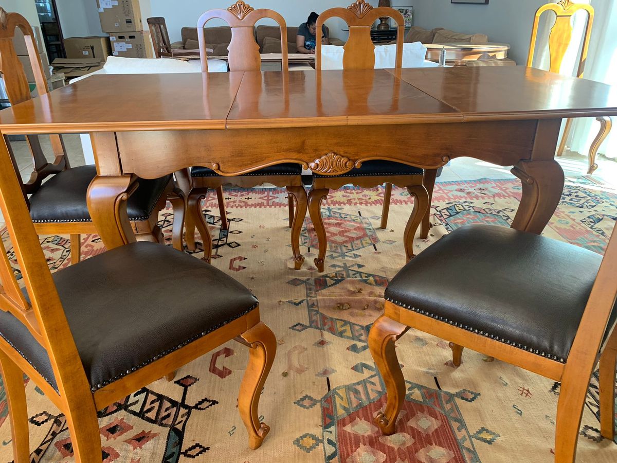 Mesa de Jantar Provencal | Móvel de Antiquário Usado 85339926 | enjoei