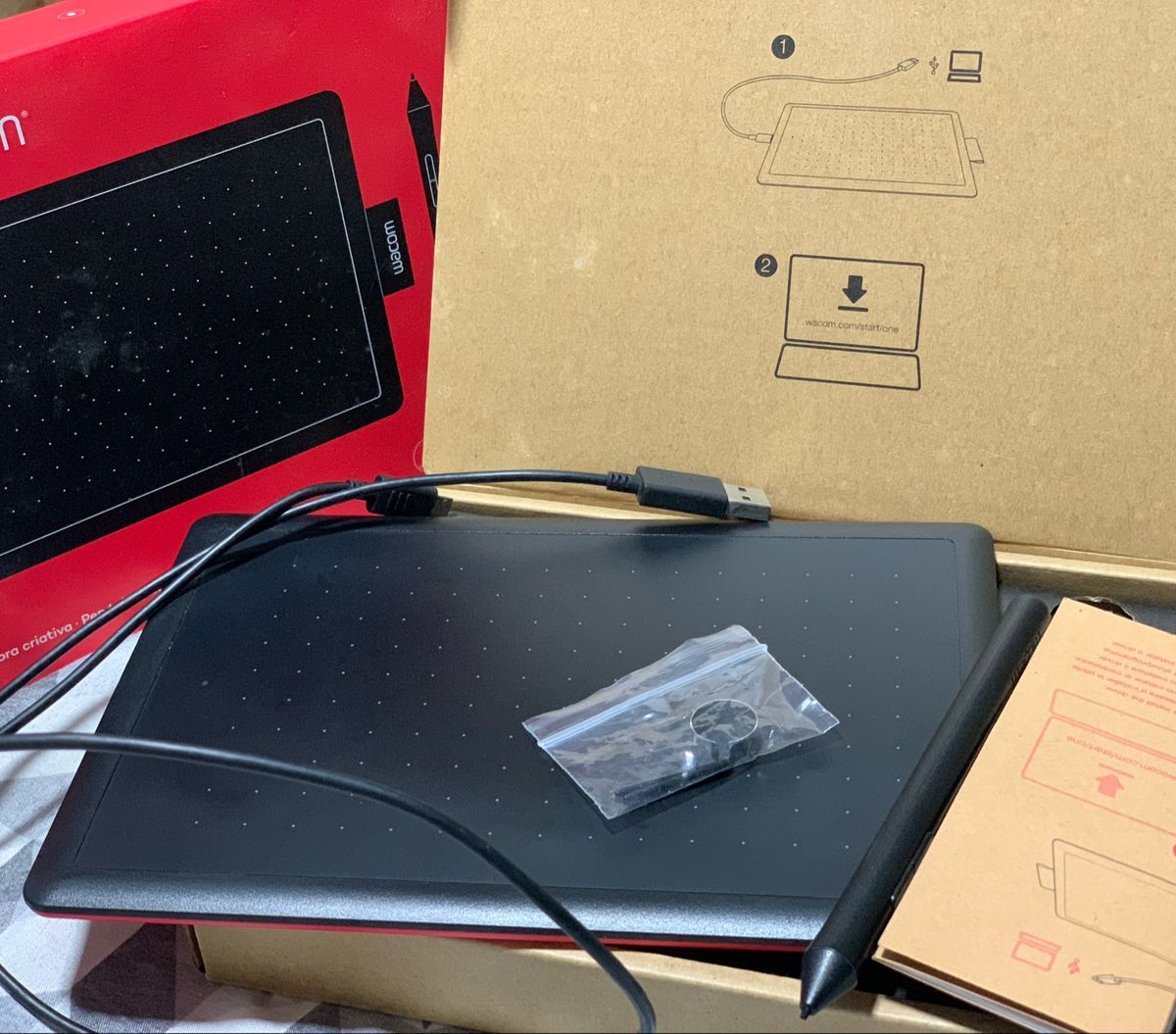 Mesa Digitalizadora One By Wacom | Tablet Wacom Usado 95966785 | enjoei