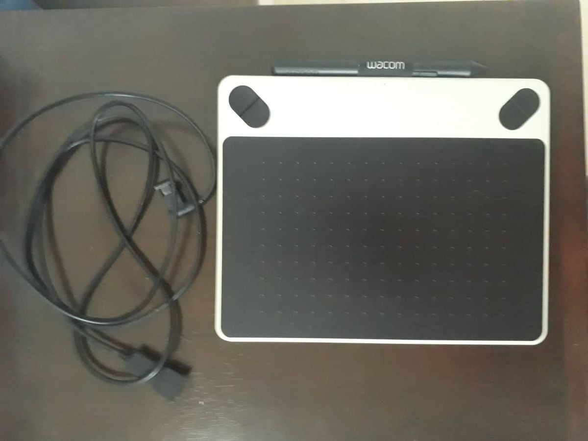 Mesa Digitalizadora Wacom Intuos Draw Branca | Tablet Wacom Usado 60405532 | enjoei
