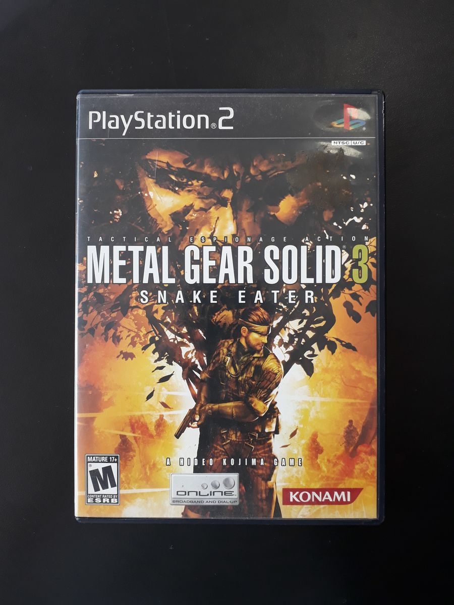 Metal Gear Solid 3 Ps2 | Jogo de Videogame Playstation 2 Usado 85476291 ...