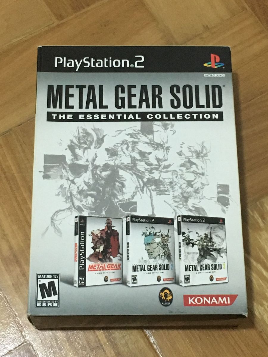 Metal Gear Solid The Essential Collection Original - Ps2 | Jogo de ...