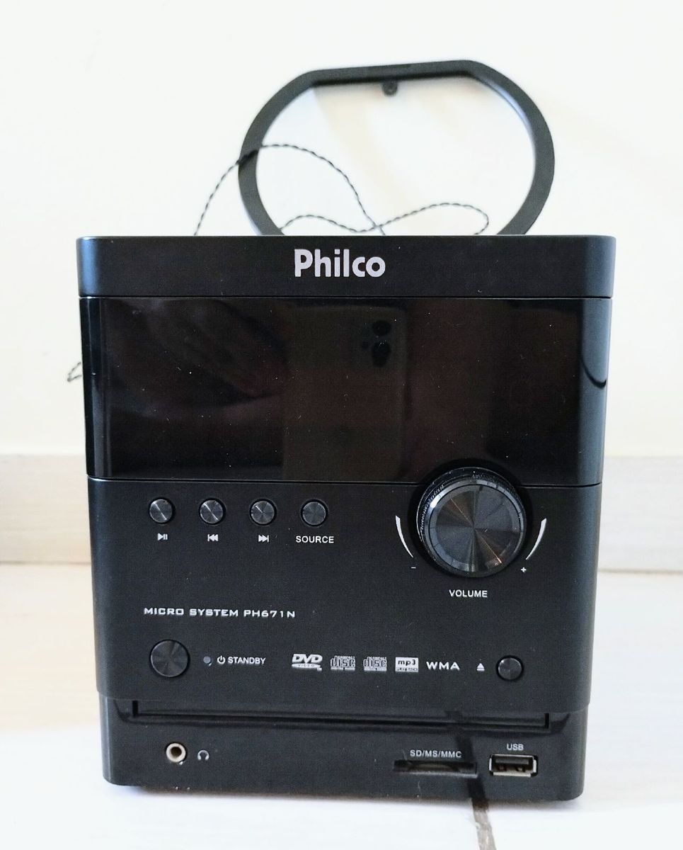 Micro System com Dvd Philco Modelo Ph671n - com Defeito. | Ipod e Mp3 ...