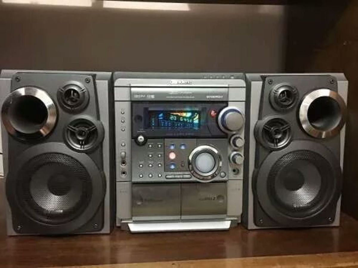 Micro System Gradiente As-580 (intacto, Lindo) | Item de Música Gradiente As 580 Usado 17567805 ...