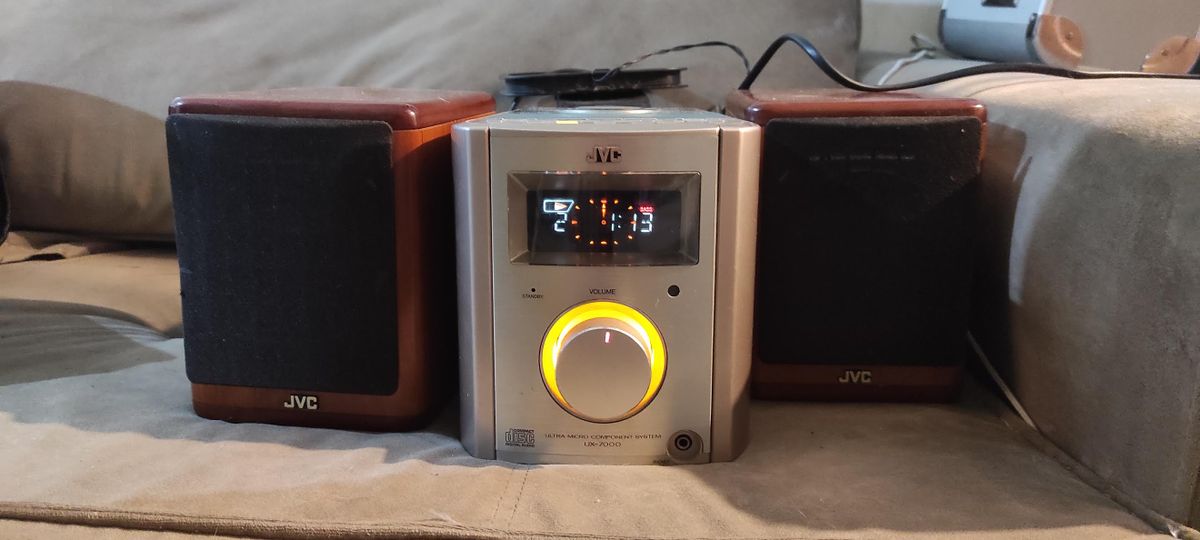 Micro System Jvc Ux 7000 Controle Remoto Bivolt Lindo - Potente e ...