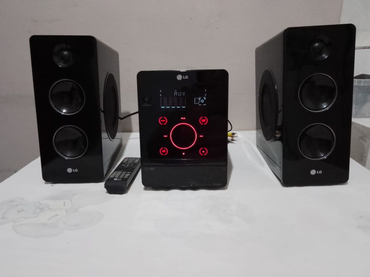 Micro System Lg Sofisticado Design em Black Piano | Item de Música Lg ...