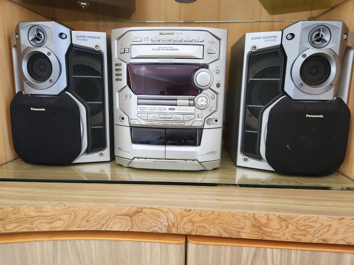 Micro System Panasonic | Item de Música Panasonic Usado 90375432 | enjoei