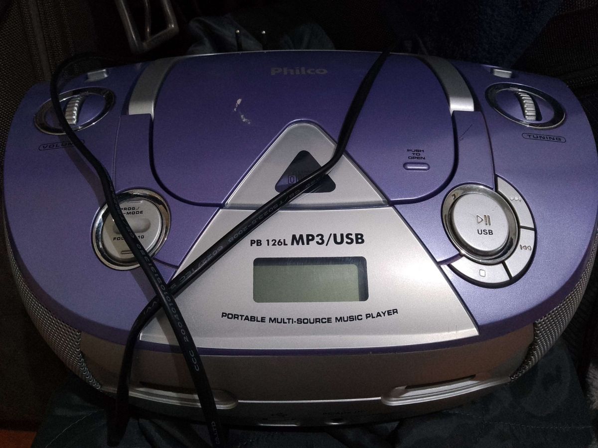 Micro System Philco Pb 126 L Cd/usb e Rádio | TV e Display Philco Usado 74877596 | enjoei