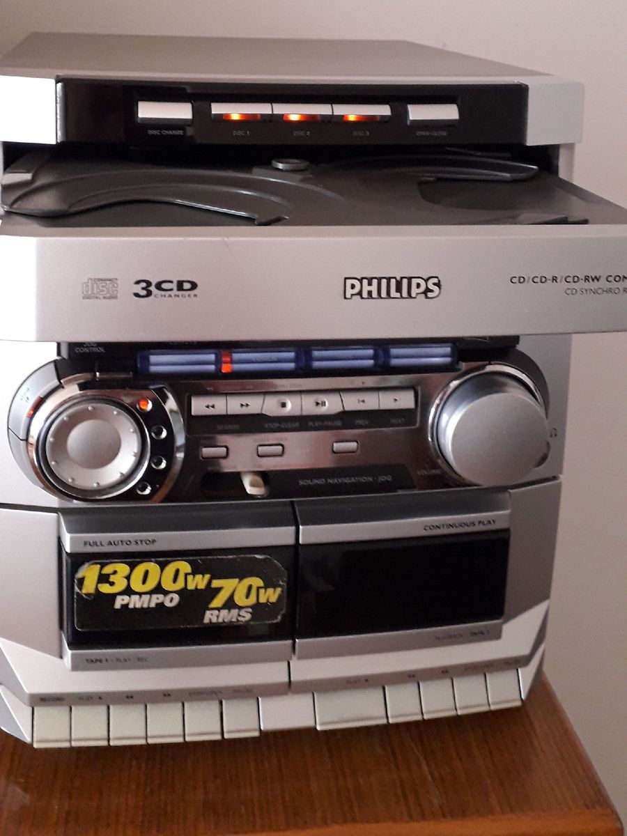 Micro System Philips | Item de Música Philips Usado 76625798 | enjoei