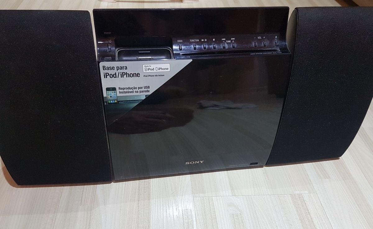 Micro System Sony Modelo Hcd Cx5ip | Item Info & Eletro Sony Usado ...