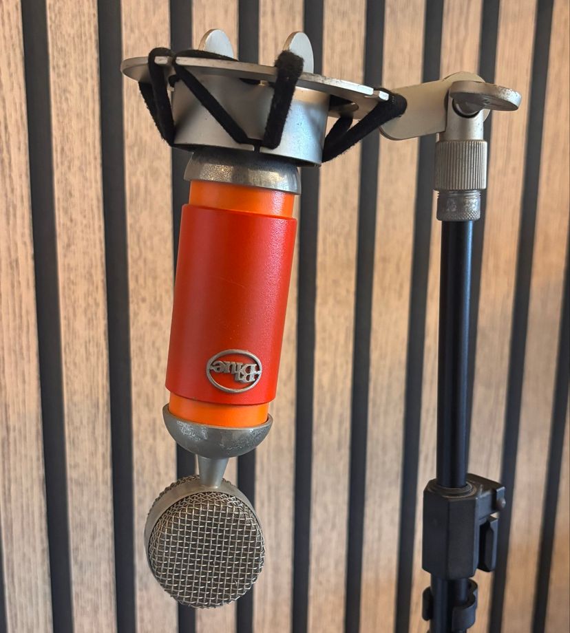 Microfone Condensador Blue Spark com Fio | Item Info & Eletro Blue ...