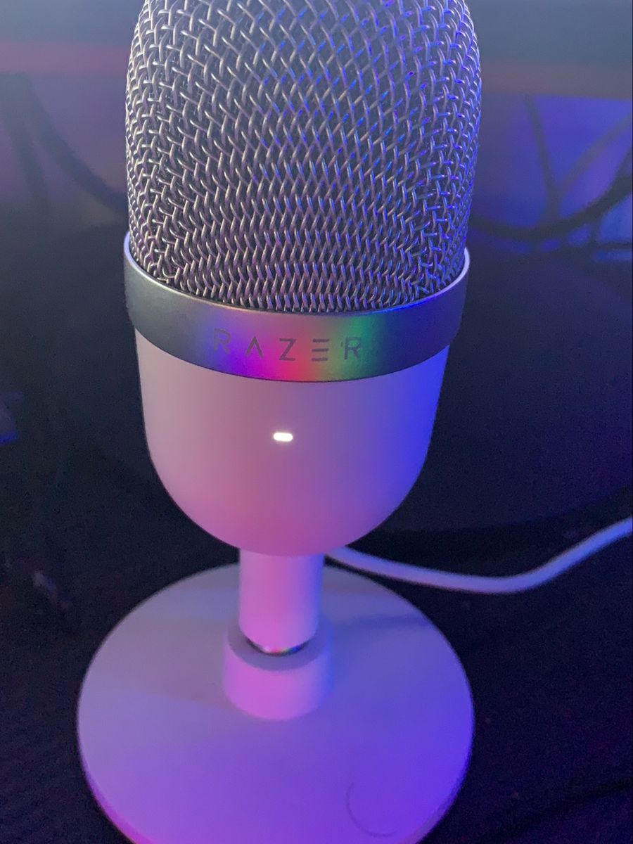 Microfone Razer Seiren Mini Usb | Item Info & Eletro Razer Usado ...