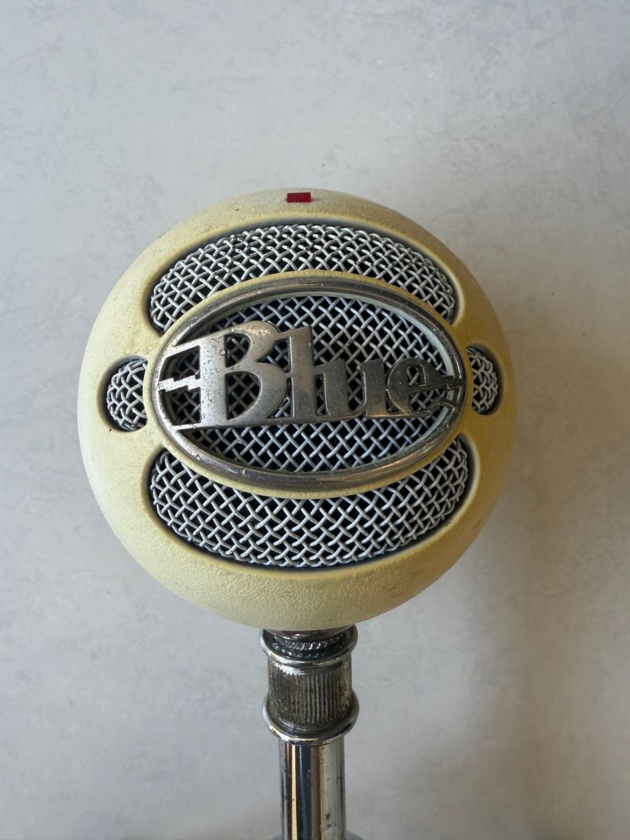 Microfone Snowball Blue Usb Profissional | Item Info & Eletro Snowball ...