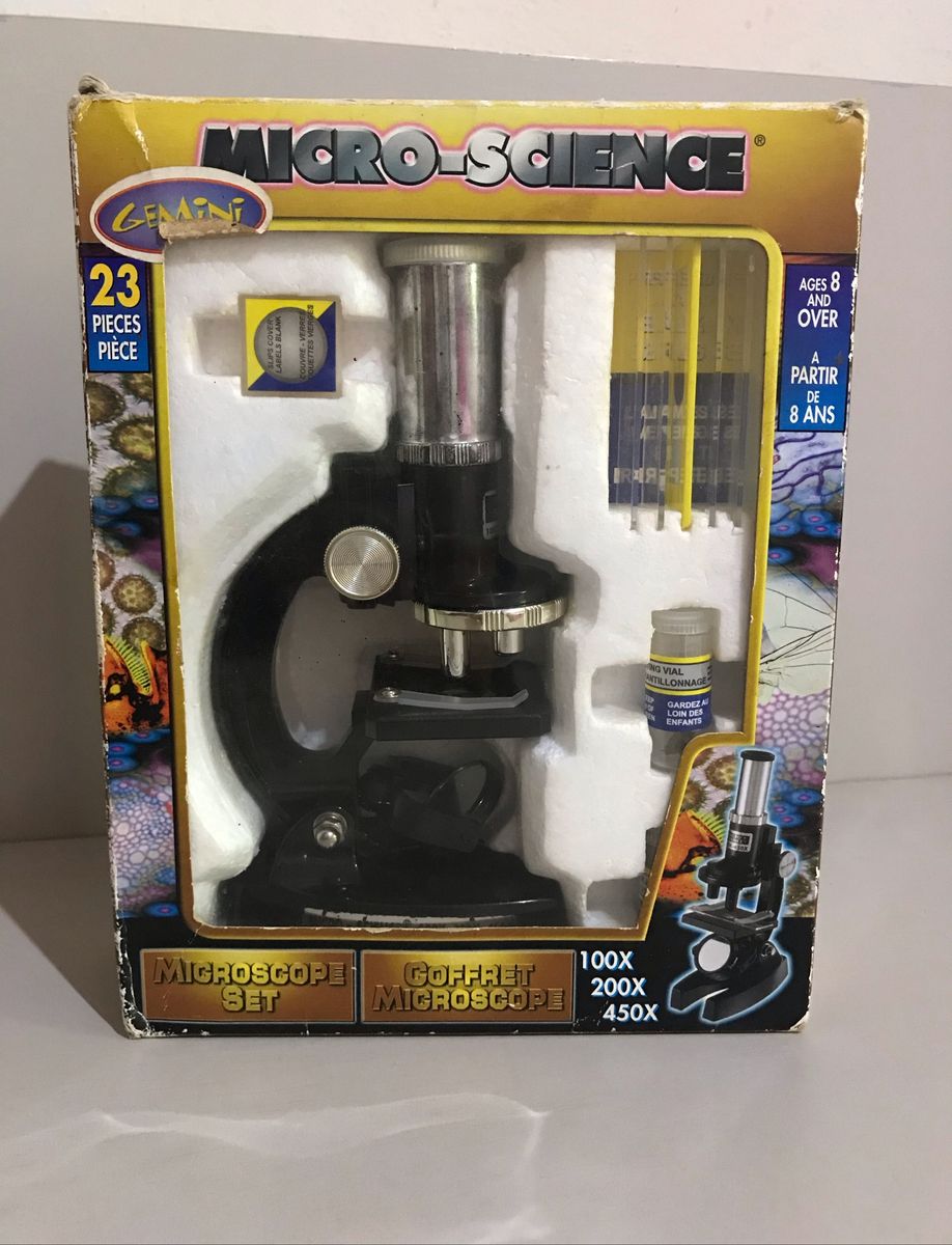 Microscópio Micro Science Infantil | Brinquedo Gemini Usado 54554434 | enjoei