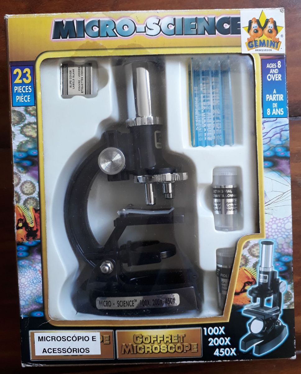 Microscópio - Micro-science | Item Info & Eletro Gemini Usado 34080872 | enjoei