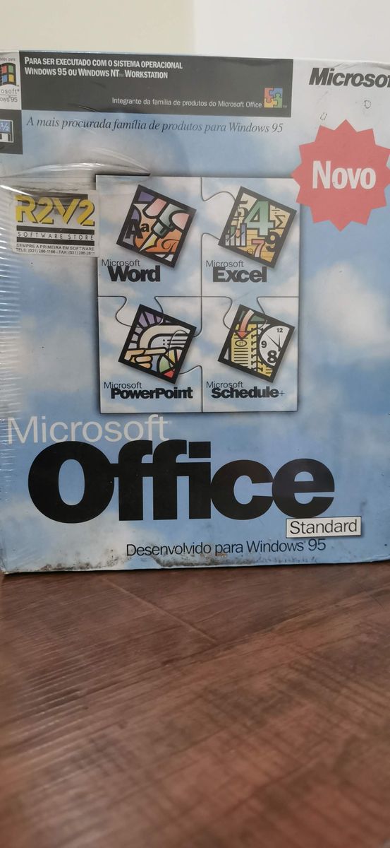 Microsoft Office 95 Floppy Disks Lacrado | Item Info & Eletro Microsoft ...
