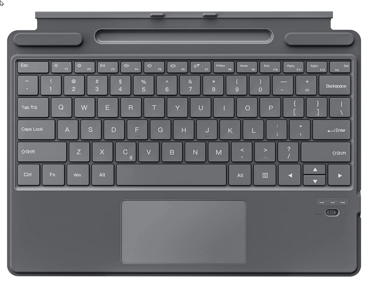 Microsoft Teclado Keyboard Surface Pro Signature Platinum Layout ...