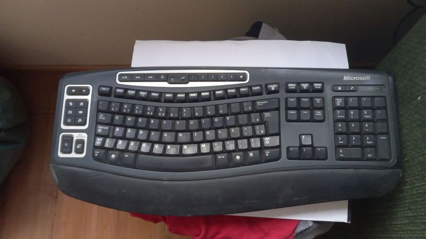 Microsoft Wireless Laser Keyboard 5000 | Teclado p/ Computador Microsoft Usado 80962837 | enjoei