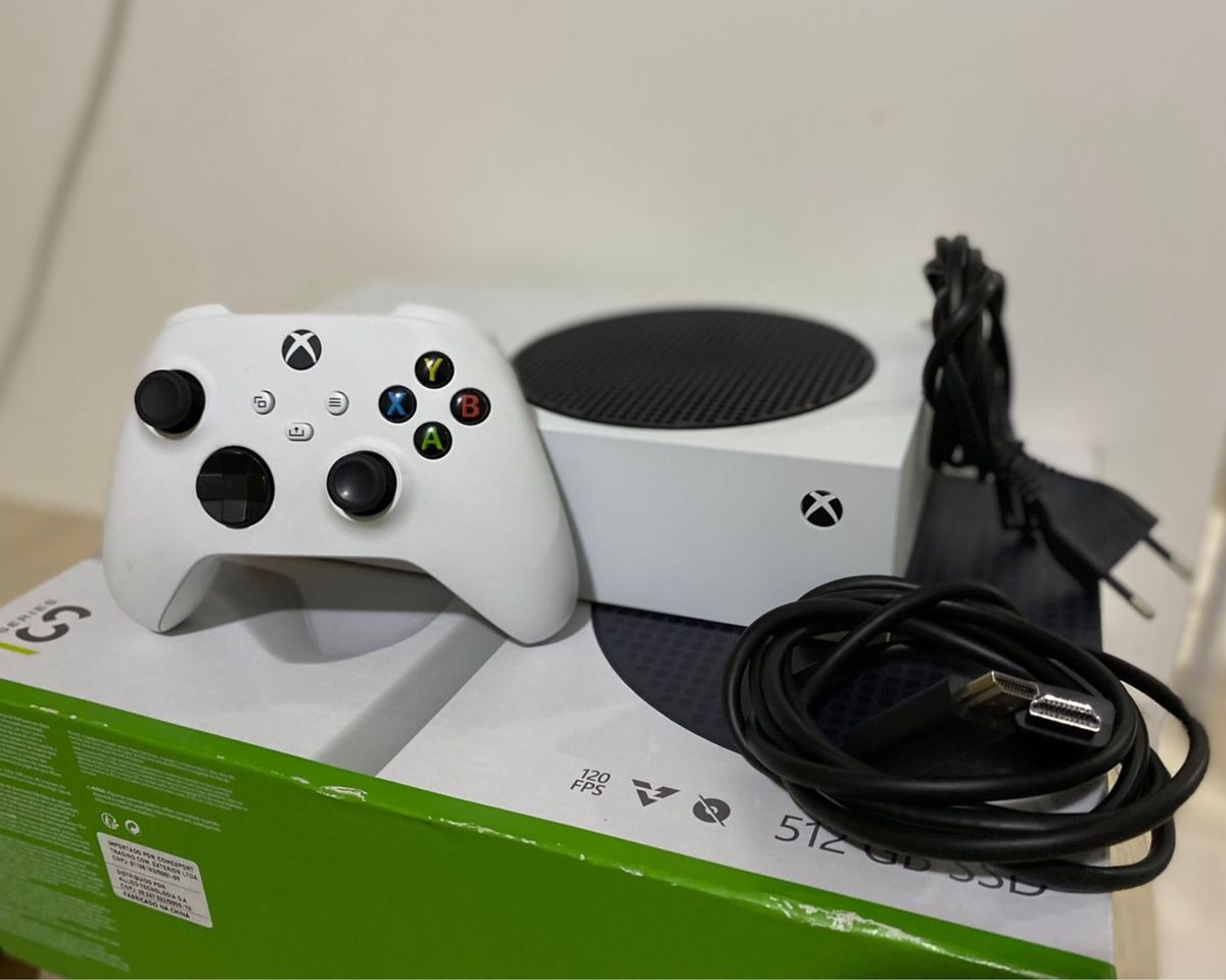 Microsoft Xbox Series S, 512gb, Branco | Console de Videogame Microsoft Usado 77402999 | enjoei