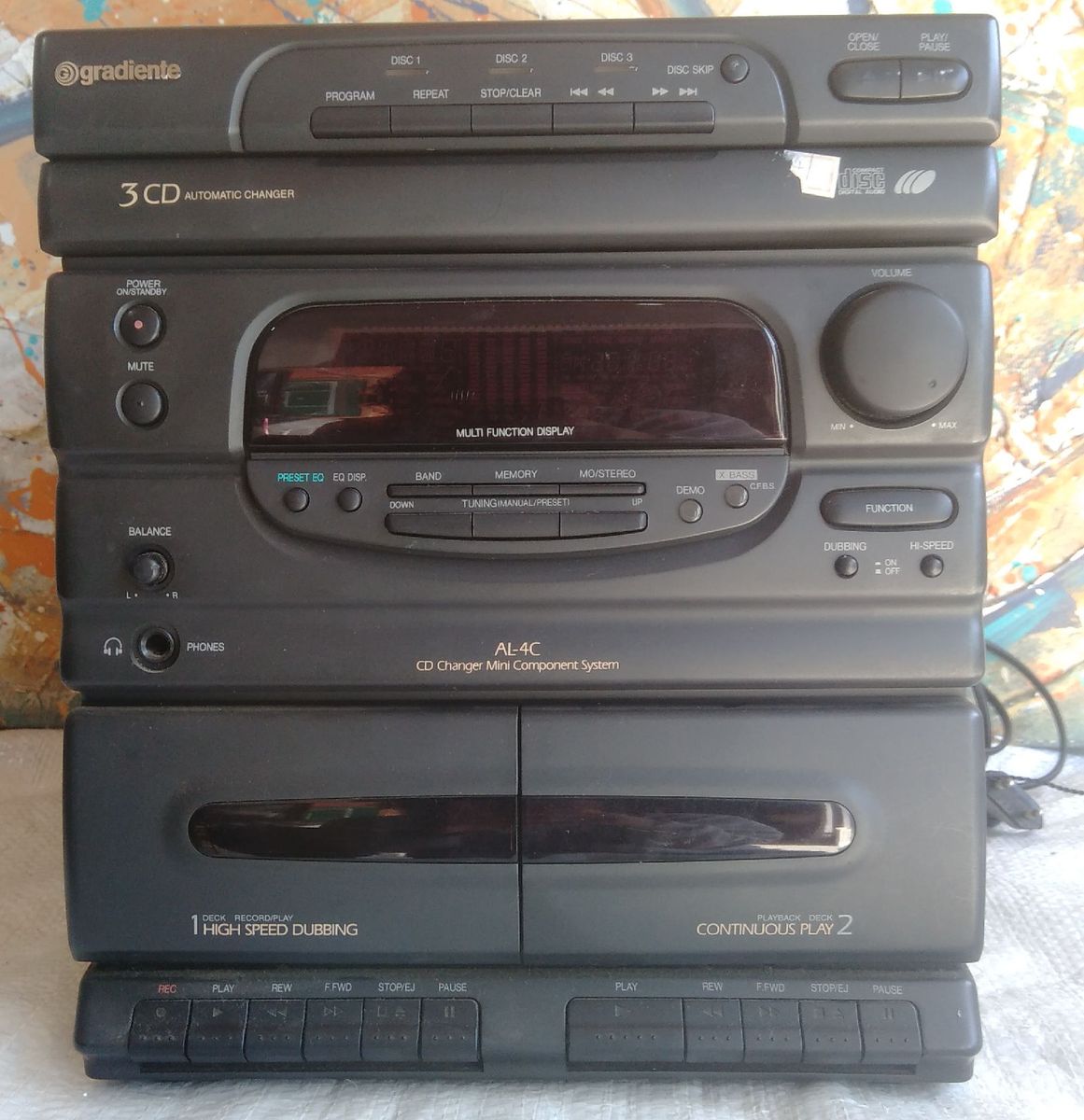 Microsystem Gradiente (ler Descrição) | Item Info & Eletro Gradiente ...