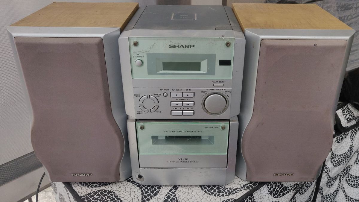 Microsystem Vintage | Item de Música Sharp Usado 51618567 | enjoei
