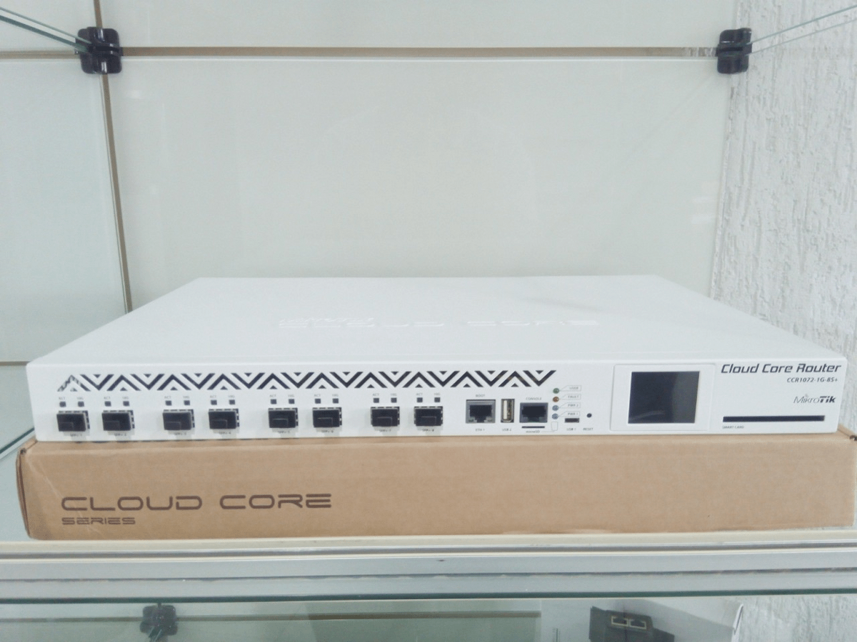 Mikrotik Cloud Core Router Ccr1072-1g-8s+ Nota Fiscal | Computador ...