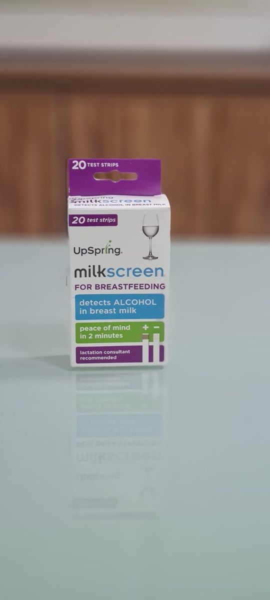 Milkscreen Teste Rápido de Álcool No Leite Materno com 9 Testes | Item ...