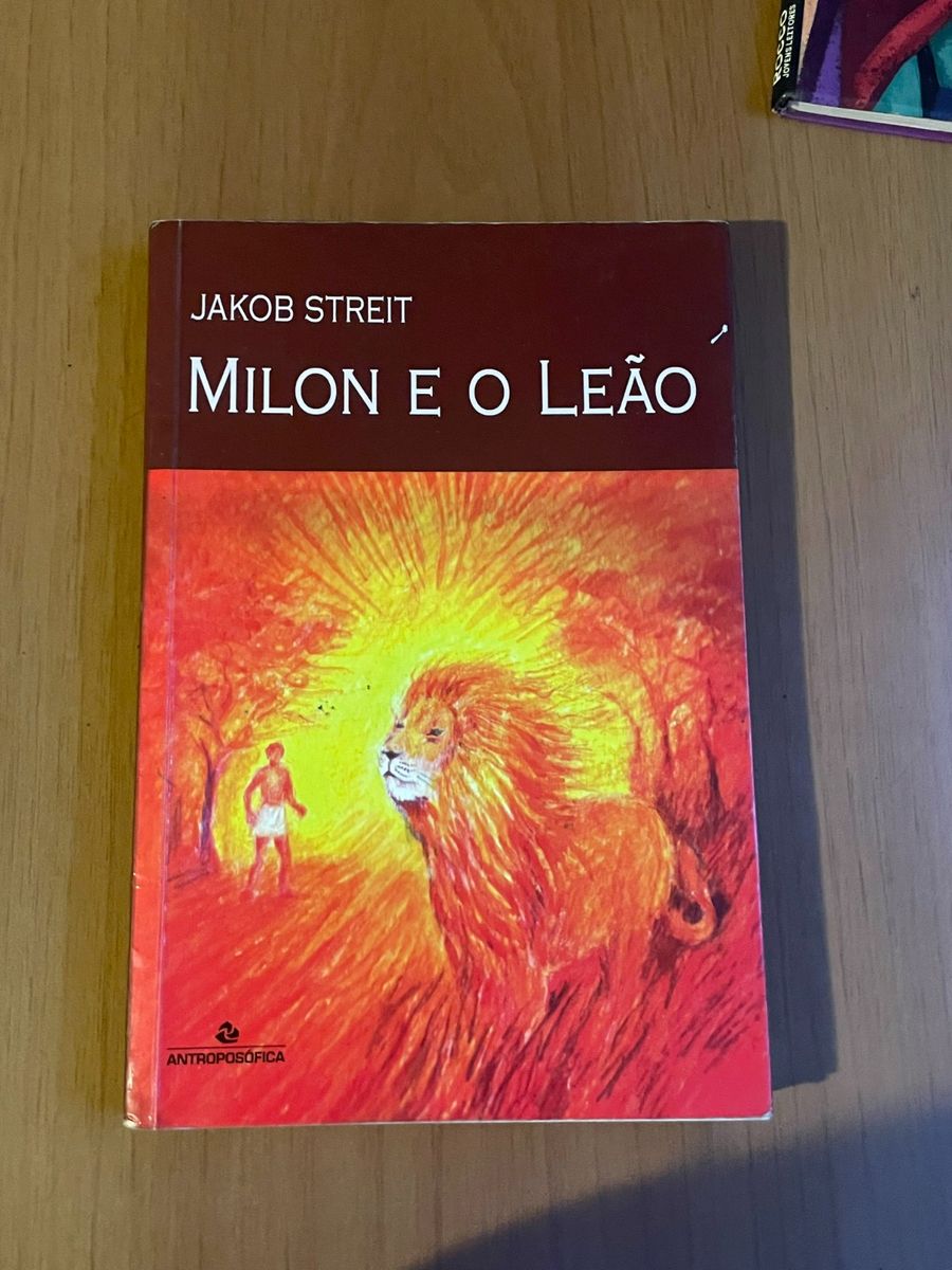 Milon e O Leão | Livro Antroposofica Usado 75971111 | enjoei