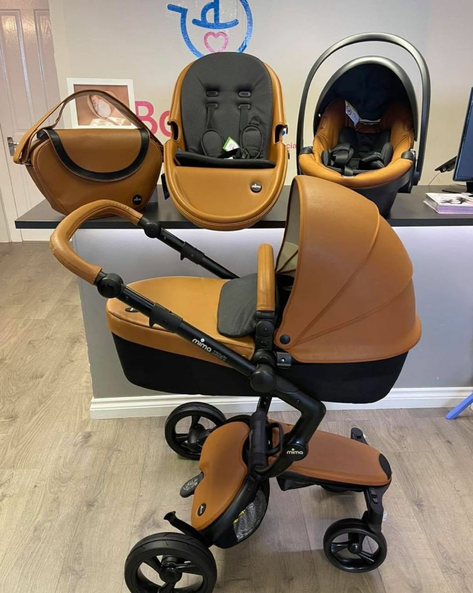 Mima Xari Caramelo Kit Completo | Carrinho de Bebê Nunca Usado 76457459 ...