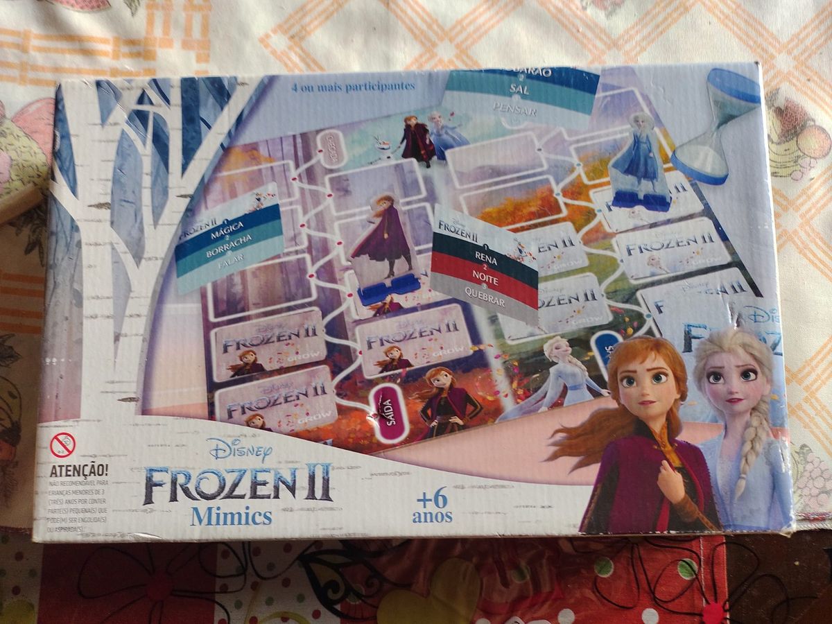 Mimics Frozen 2 - Brinquedo da Grow | Jogo de Tabuleiro Grow Usado ...