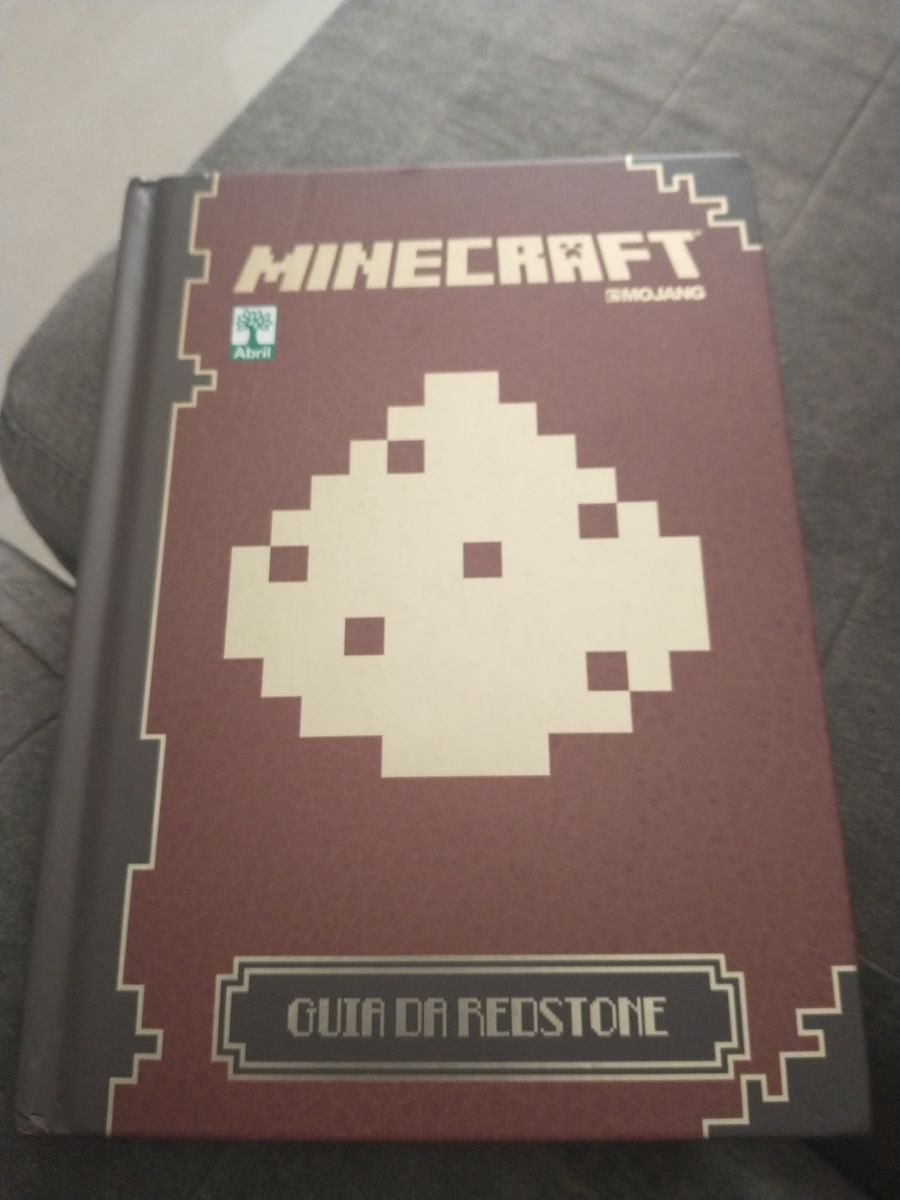 Minecraft Guia da Redstone | Livro Mojang Nunca Usado 45228605 | enjoei