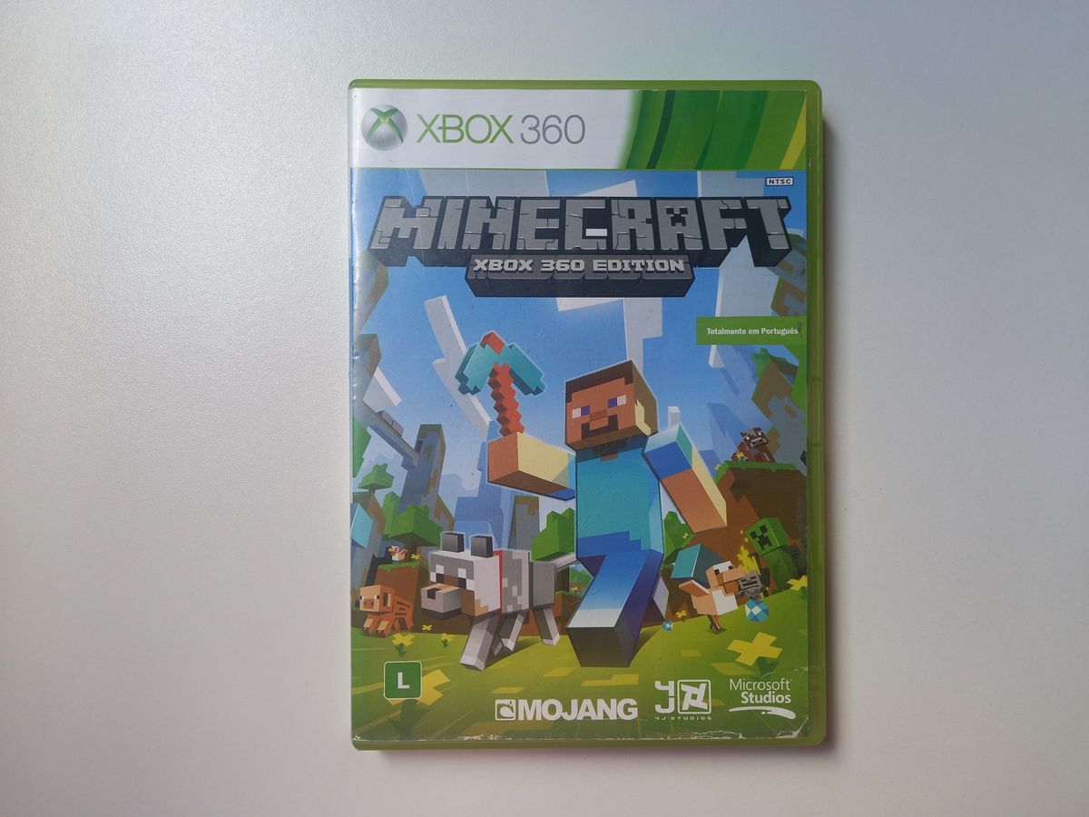Minecraft Original Xbox 360 | Jogo de Videogame Xbox 360 Usado 64408639 ...