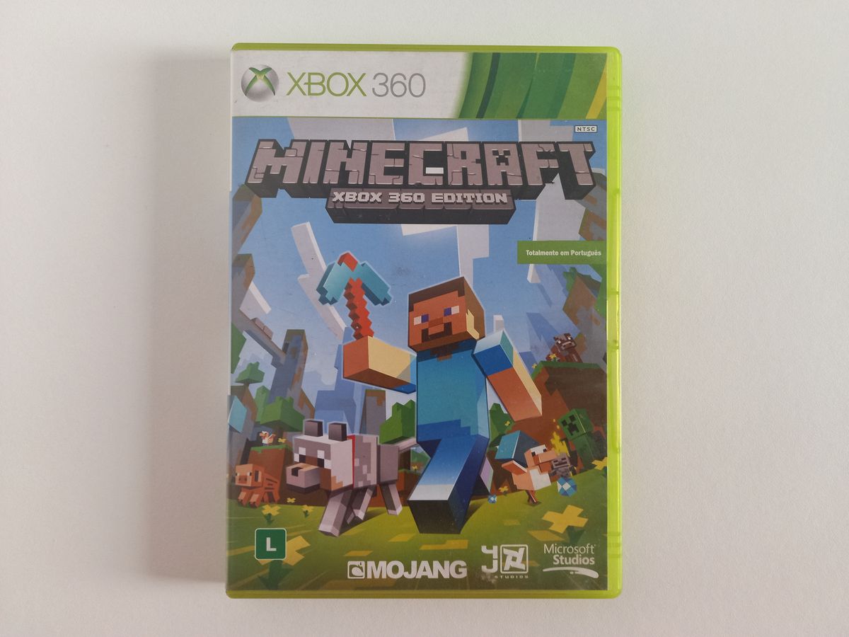 Minecraft Original Xbox 360 | Jogo de Videogame Xbox 360 Usado 67014535 ...