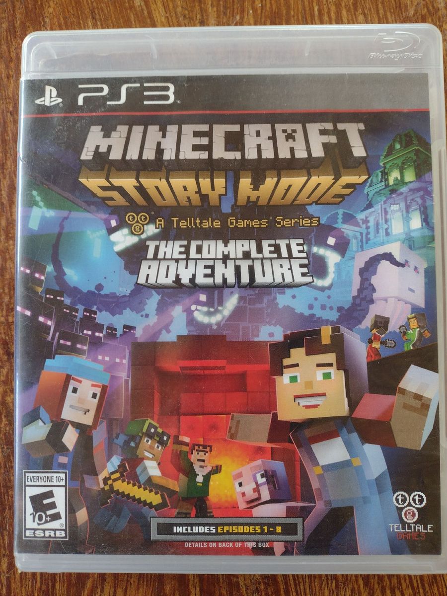Minecraft Story Mode Ps3 | Jogo de Computador Telltale Games Usado ...