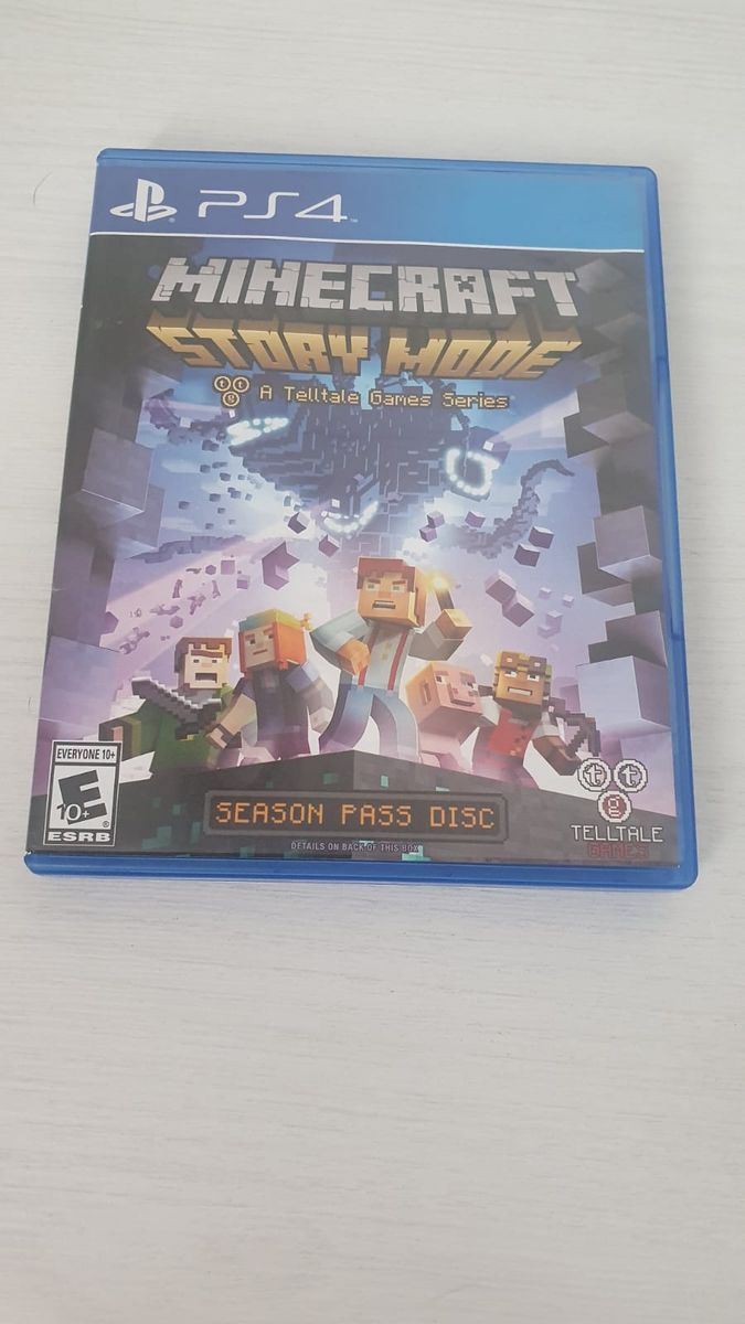 Minecraft Story Mode Season Pass Disc | Jogo de Videogame Telltale ...