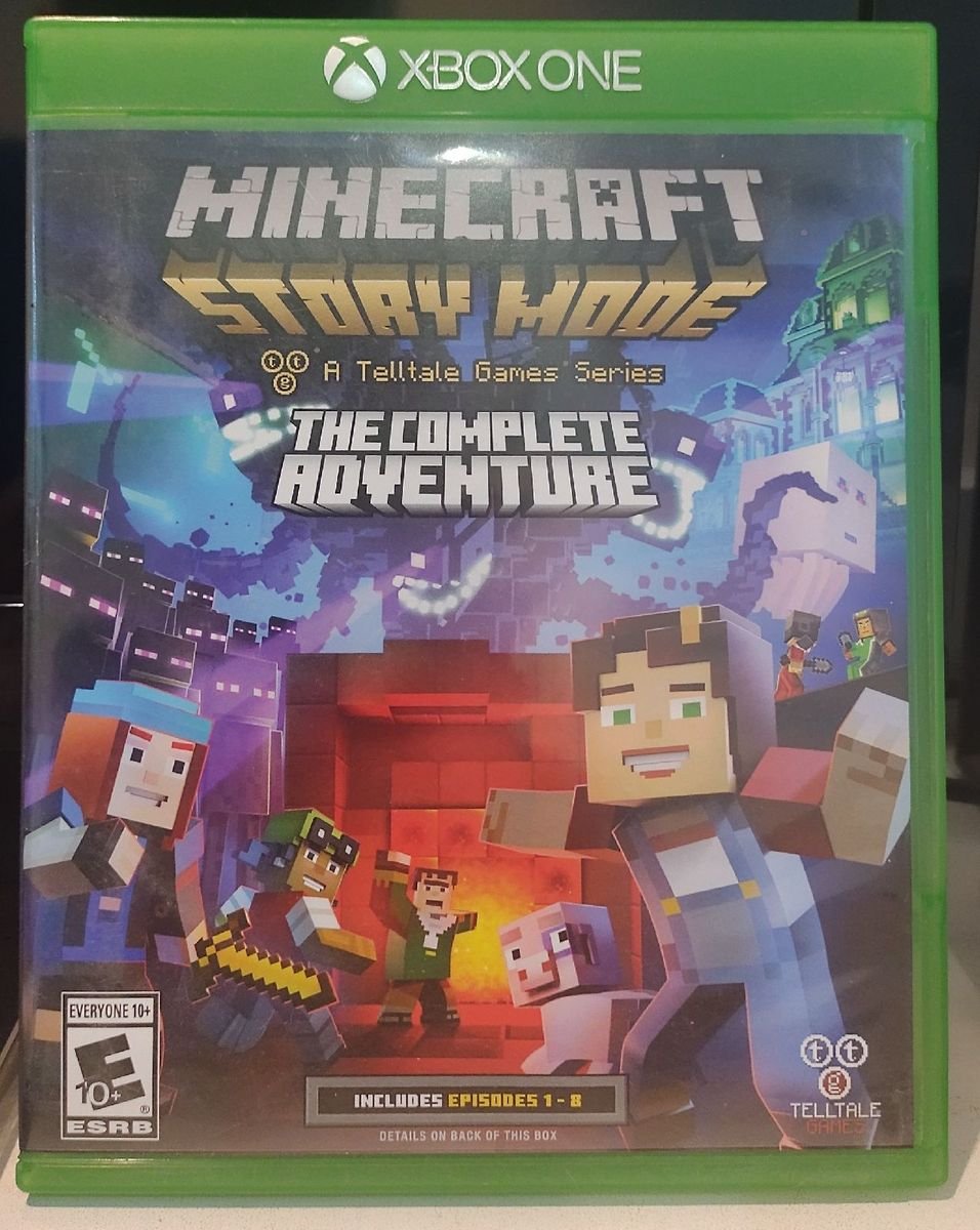 Minecraft Story Mode Xbox One | Jogo de Videogame Xbox One Usado ...