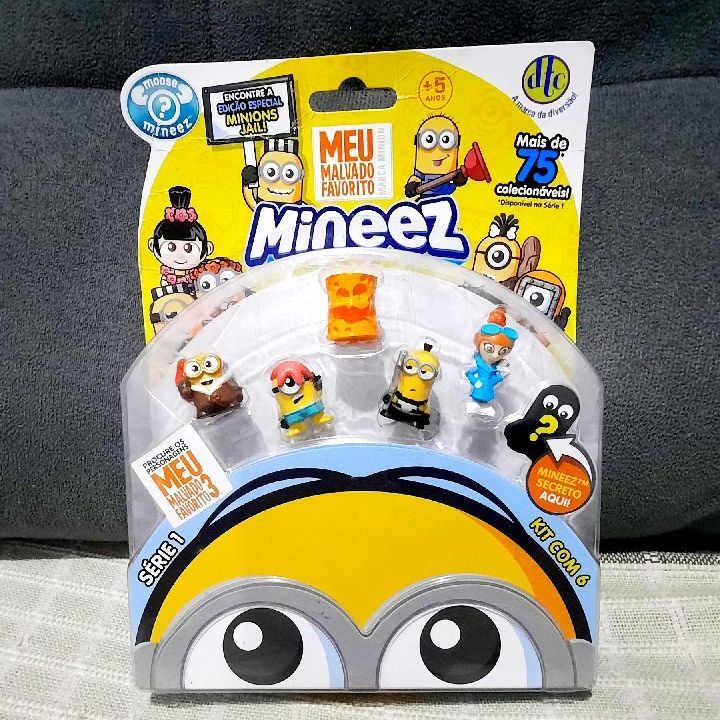 Mineez Minions Kit com 6 Personagens - Dtc | Filme e Série Dtc Nunca ...