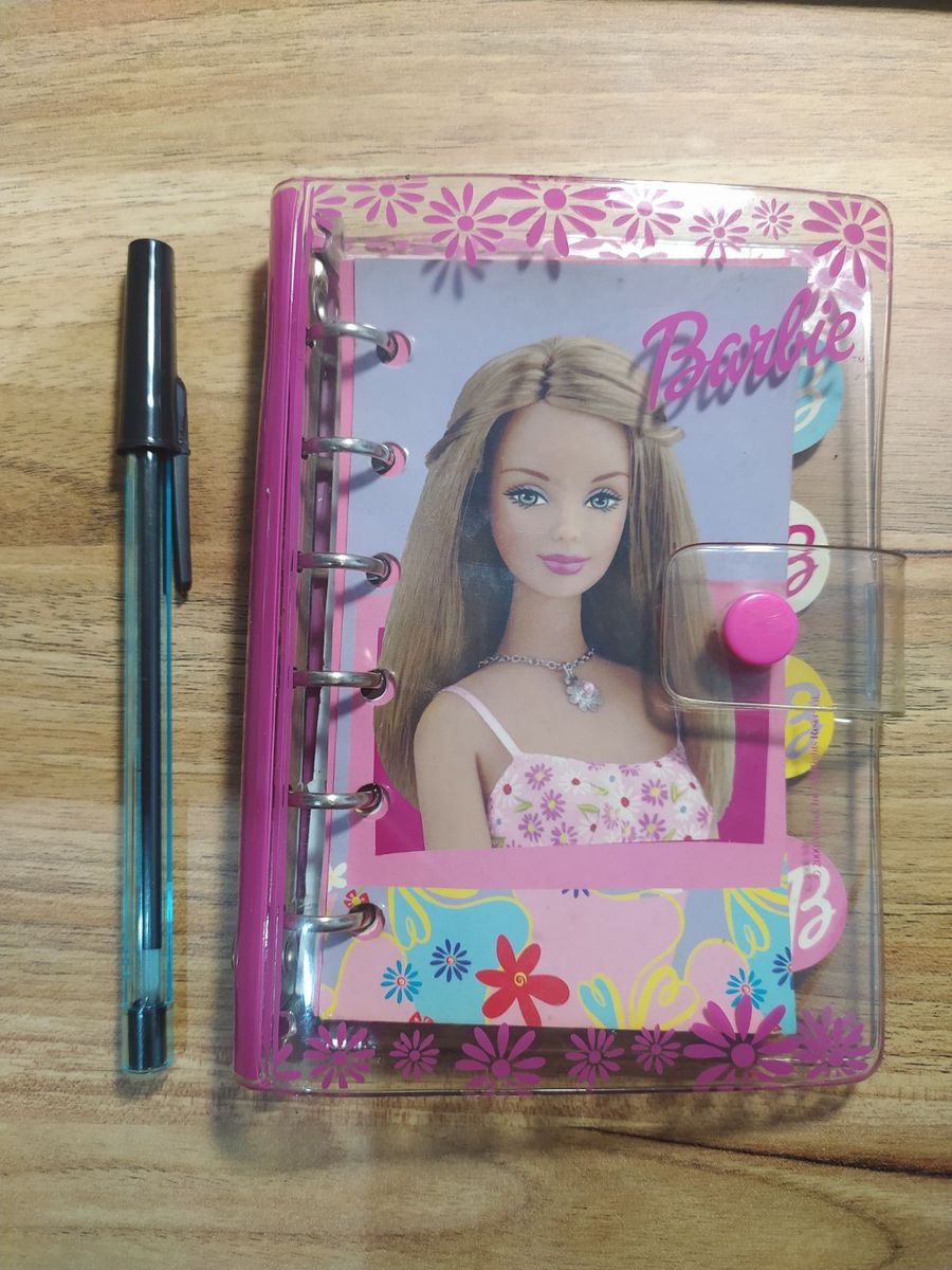 Mini Agenda Barbie | Item de Papelaria Mattel Usado 82572444 | enjoei