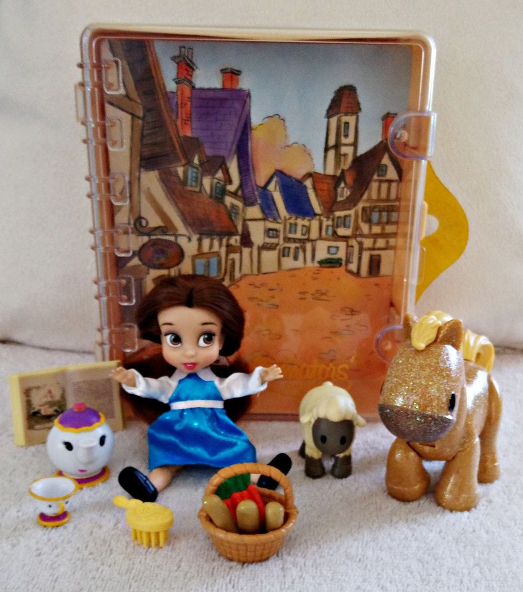 Mini Animators - Mini Doll Playset Bella - Disney | Brinquedo Disney ...