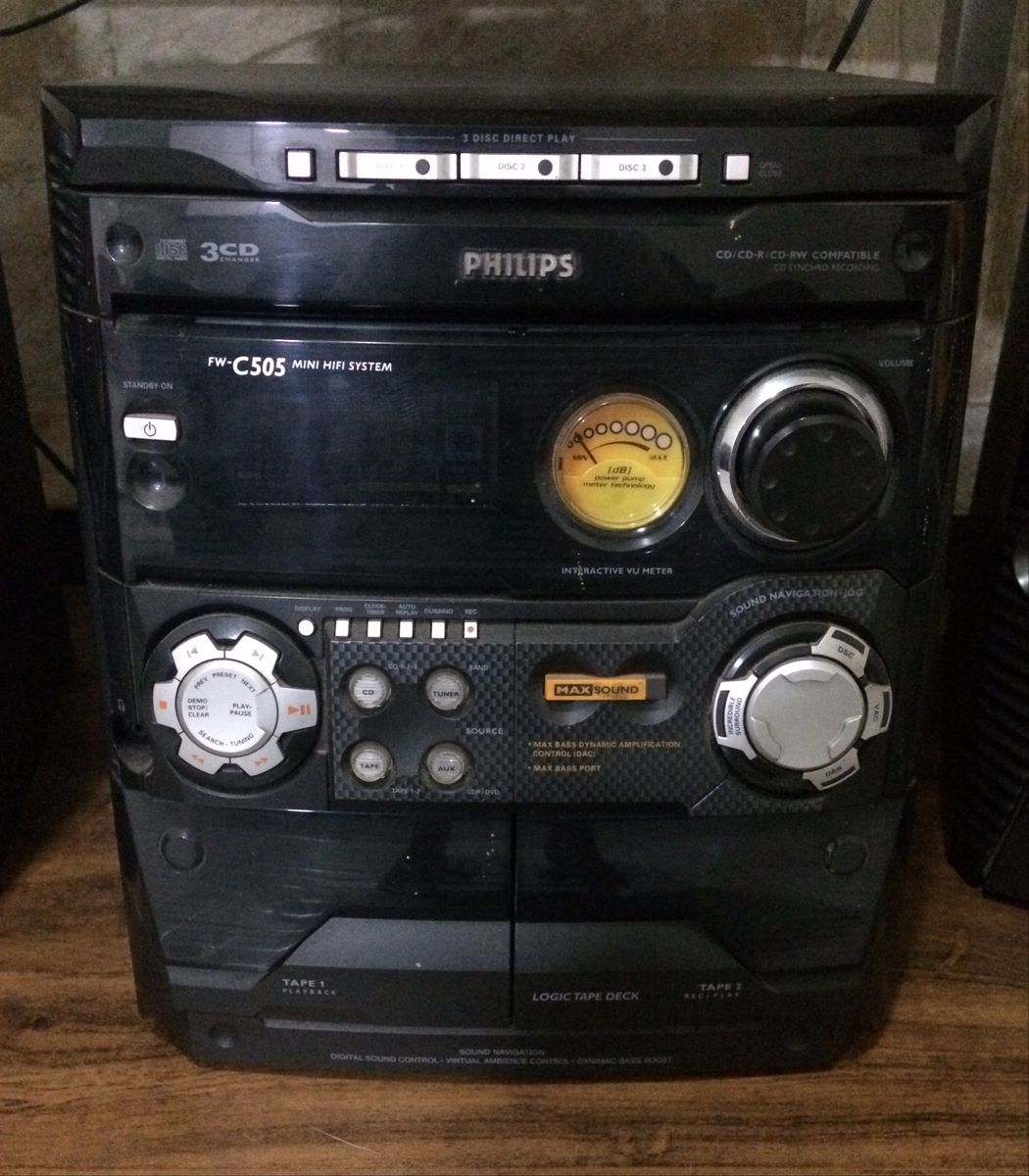 Mini Audio System Fw-c505/19 | Item de Música Philips Usado 42891738 ...