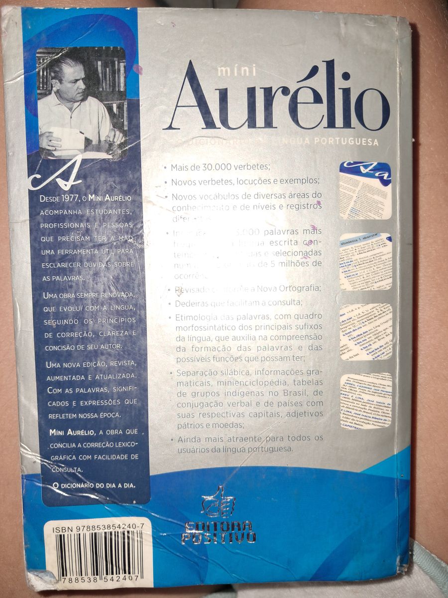 Míni Aurélio: O Dicionário da Língua Portuguesa | Livro Editora ...
