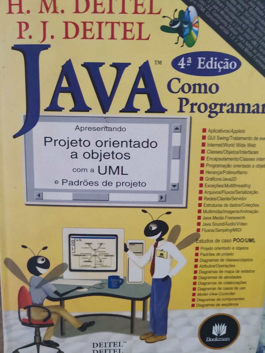 Mini Biblioteca para Estudantes de Ti com Os Livros de Java, Padrões de ...