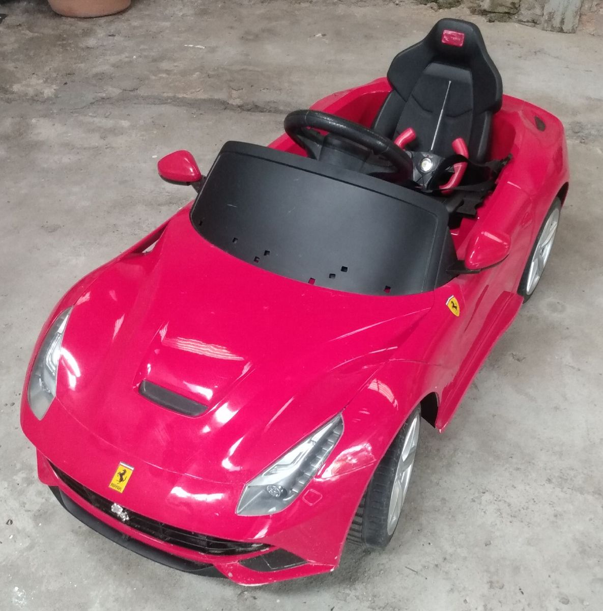 Mini Carro Ferrari para Crianças 1-5anos | Brinquedo Ferrari Usado ...