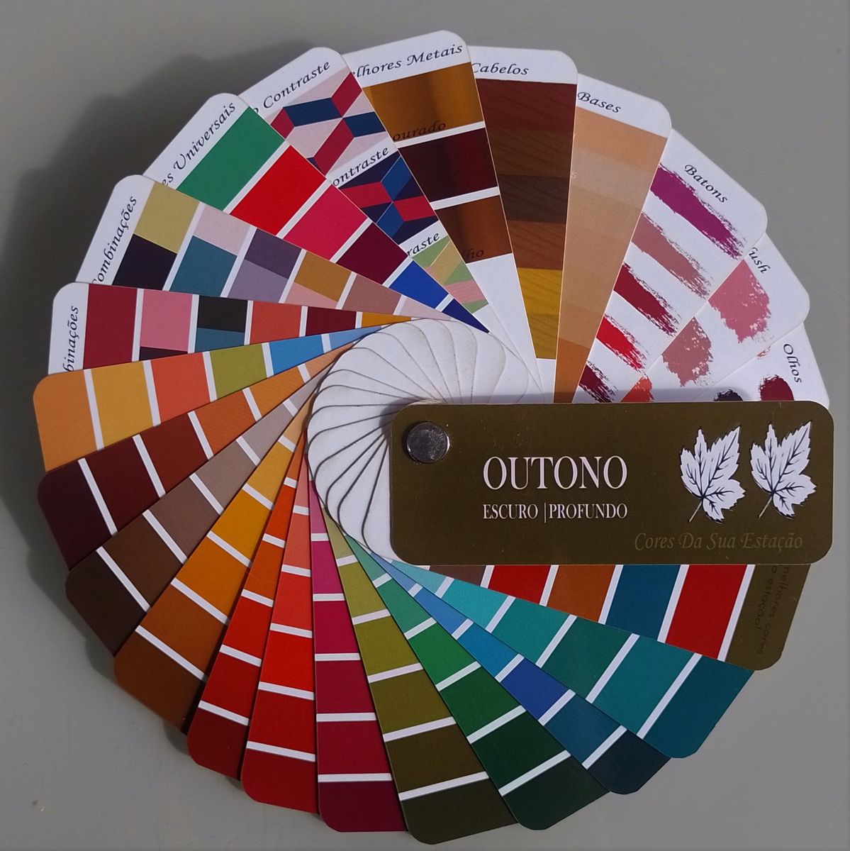 Mini Cartela Outono Profundo | Produto Feminino Cores Da Sua Estação ...