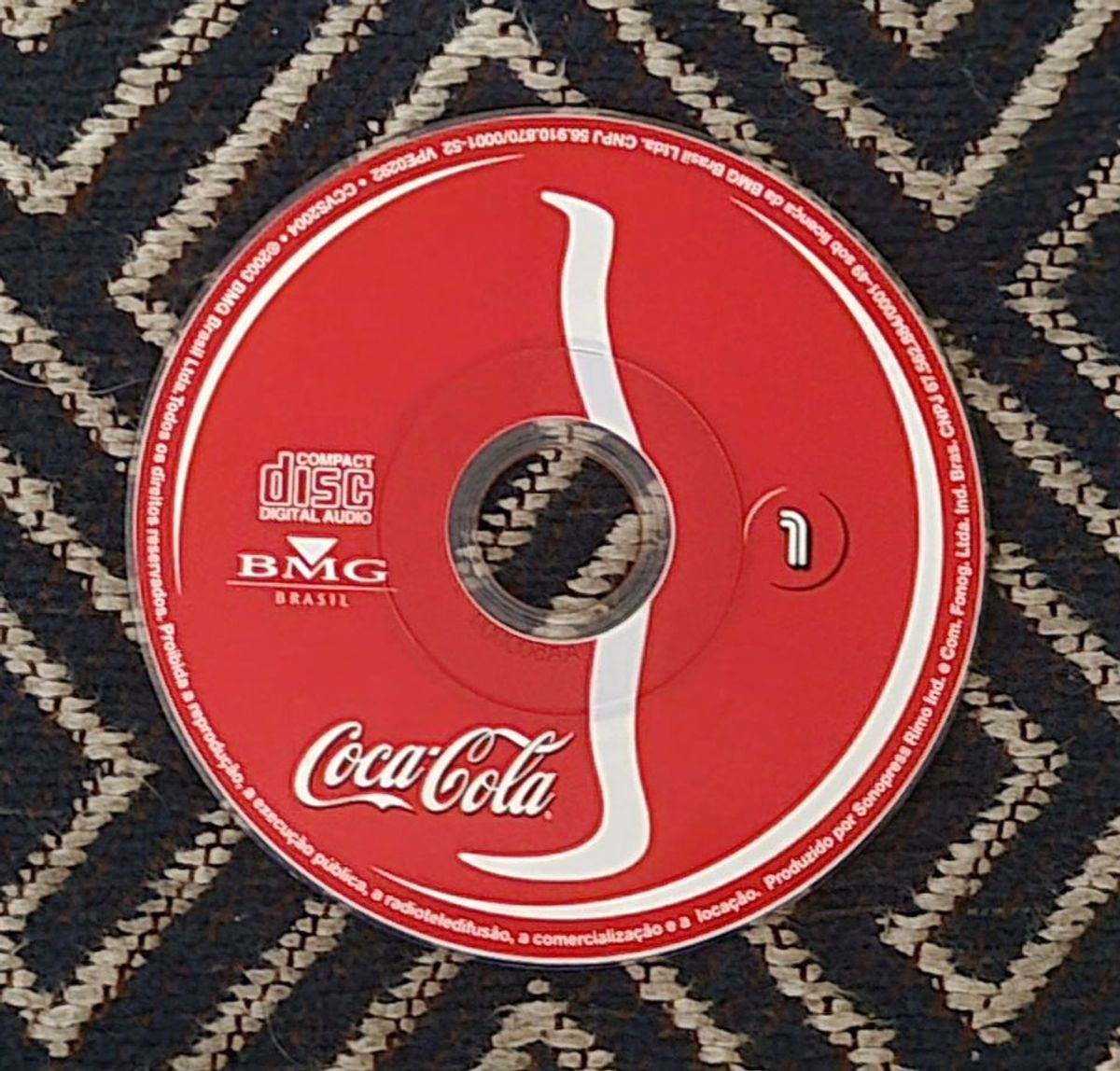 Mini Cd Coca Cola 1 | Item de Música Coca Cola Usado 94281440 | enjoei
