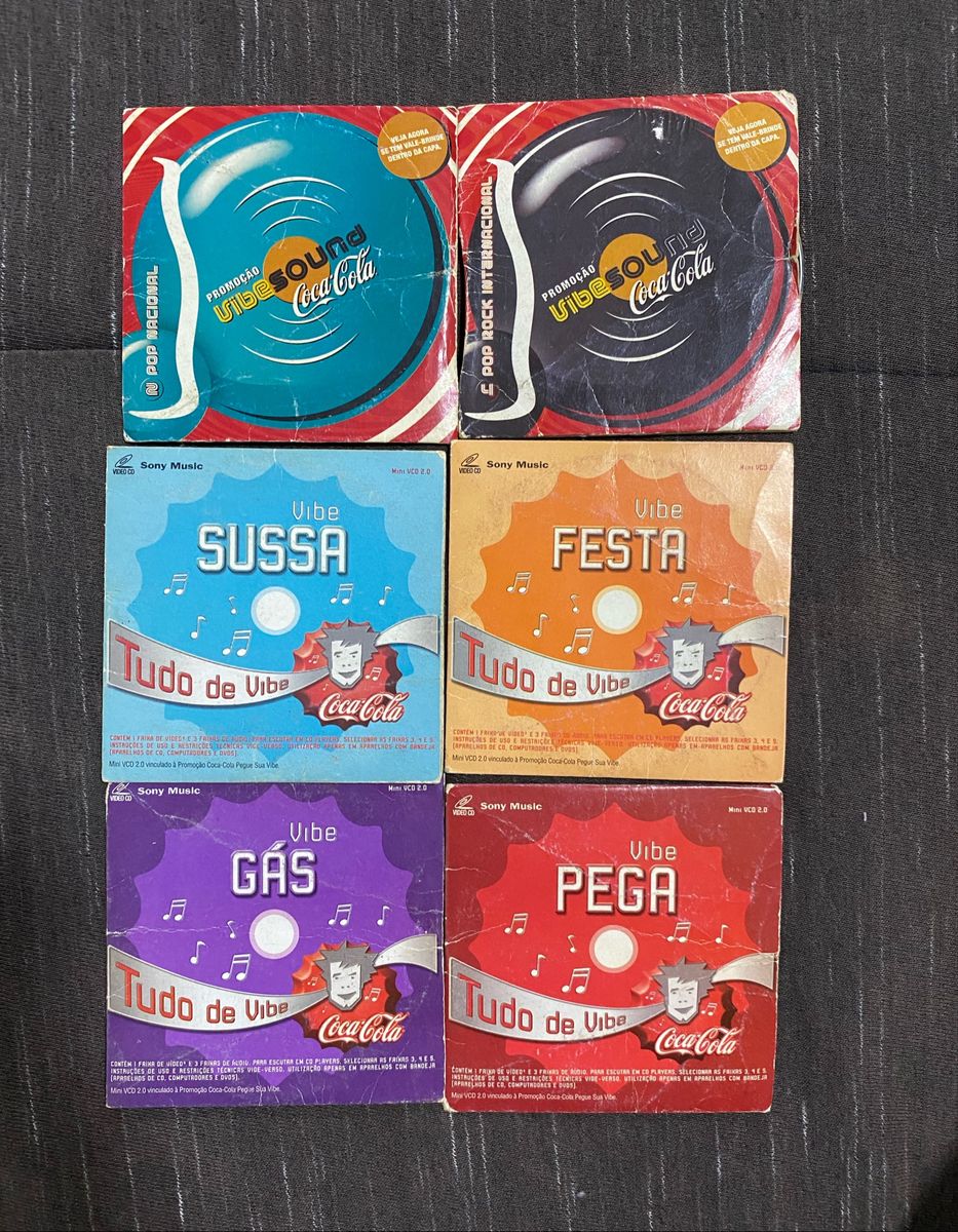 Mini Cd Coca Cola | Item de Música Coca Cola Usado 66706496 | enjoei