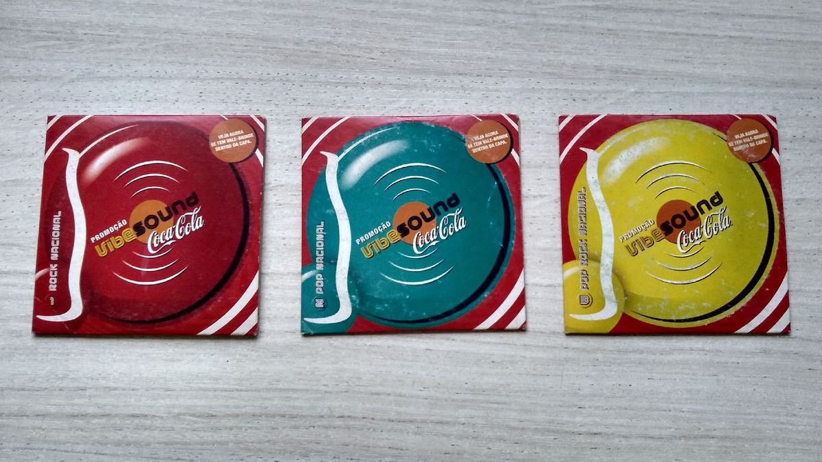 Mini Cd's Coca-cola | Item de Música Sonopress Rimo Usado 50716672 | enjoei