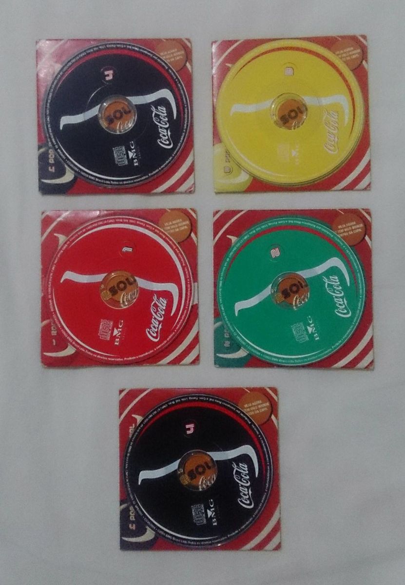 Mini Cds Vibesound Coca Cola | Item de Música Coca Cola Usado 19302351 ...