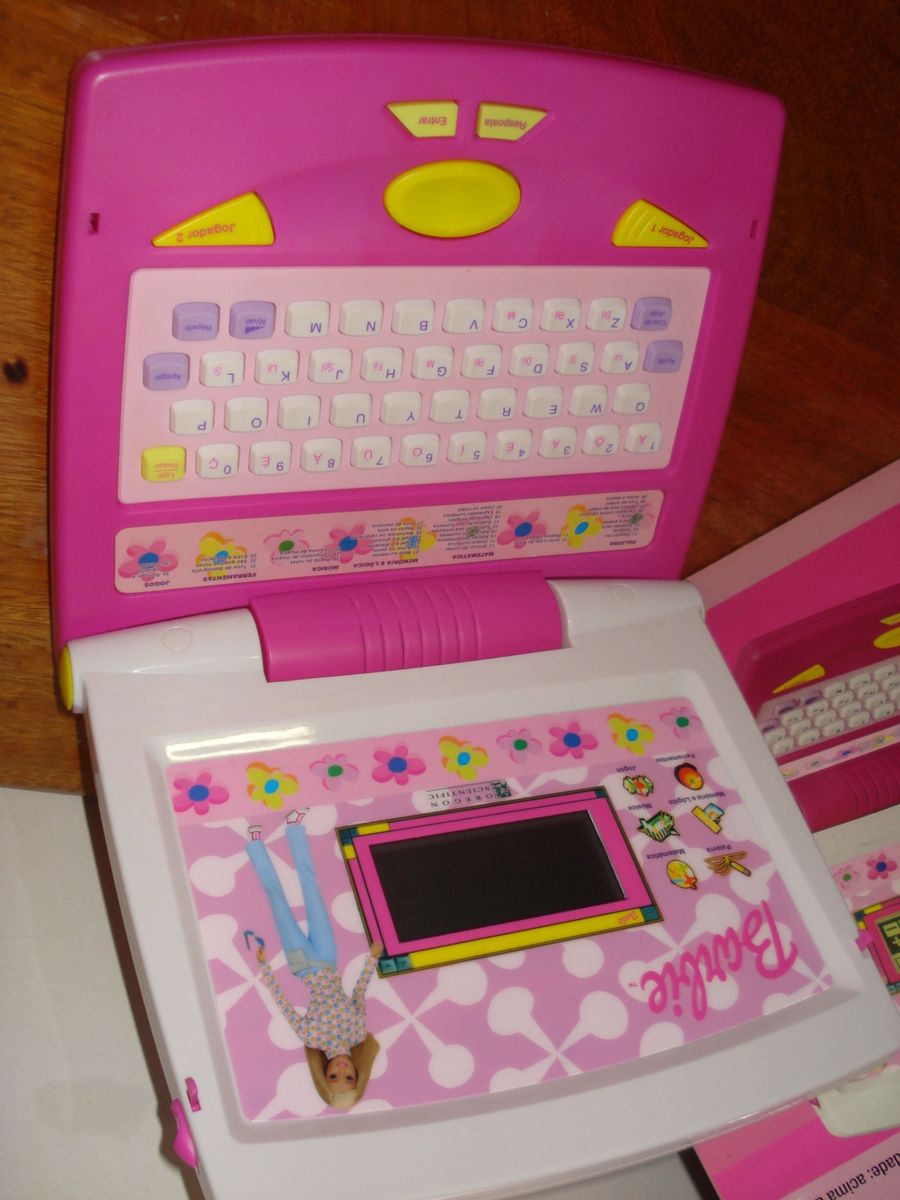 Mini Computador da Barbie | Brinquedo para Bebês Barbie Usado 87176 ...