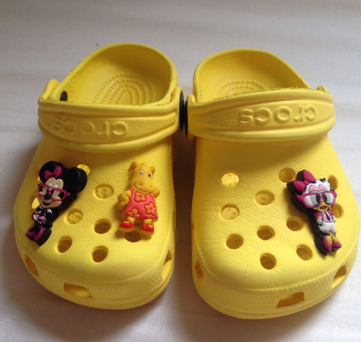 Mini Crocs Amarela Unissex (sem Broches!) | Calçado Infantil para Bebê ...